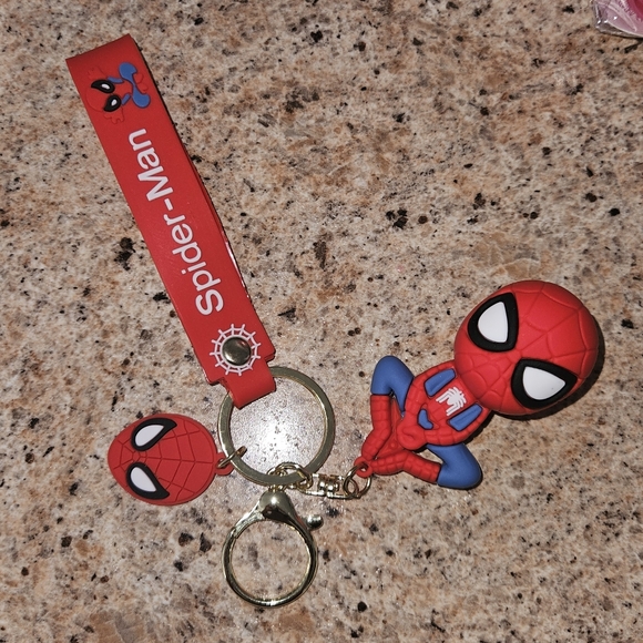 Accessories | Spiderman Red Keychain For Kids | Poshmark
